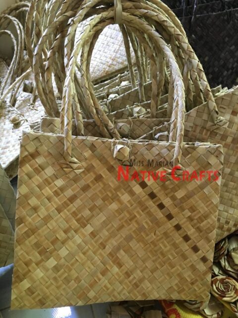12x4x10 Inches Lauahala Bags (Pandan Bayongs) Gift Bags - Lauhala Palm ...